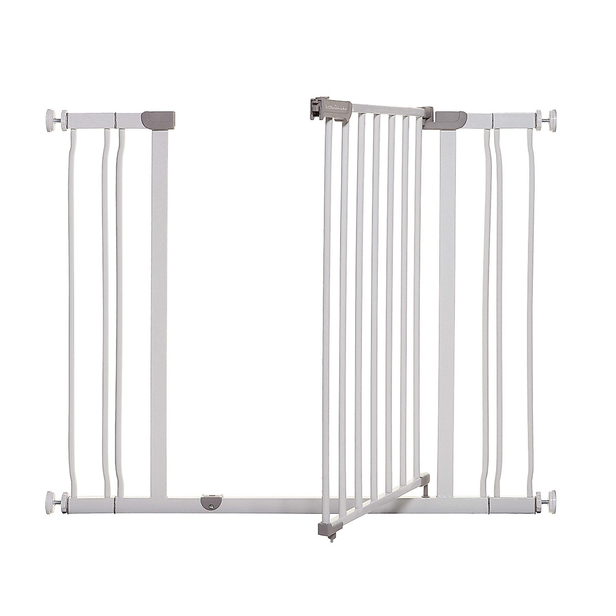 Little Chicks Winston Pressure Mounted Baby Safety Gate with Stay Open Feature, 29.5-39 inches -Model CK037