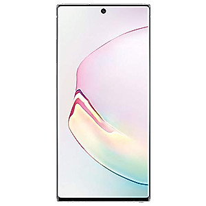 Samsung Galaxy Note 10+ N975F/DS 256GB, 6.8' Dynamic AMOLED Screen, 12GB RAM, Quad Camera, 4K UHD Factory Unlocked LTE Smartphone - (International Version) (Aura White)