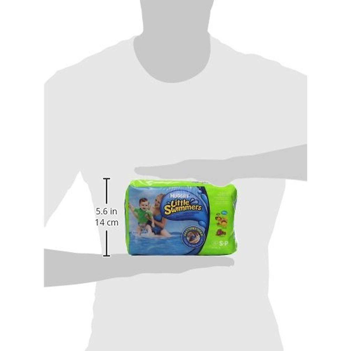 Little Swimmers Huggies Disposable Swimpants, Small, 12 Count