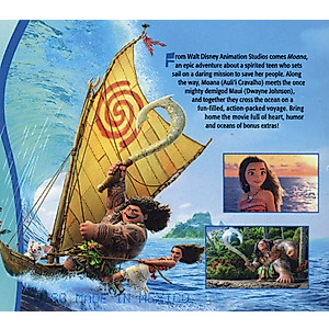 Disney Moana - Exclusive 32-Page Storybook (Blu-ray + DVD + Digital HD)