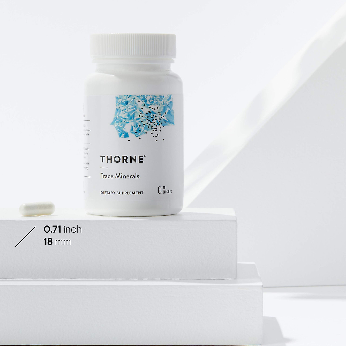 THORNE Trace Minerals - Dietary Supplement with Zinc, Boron & Selenium - Chelated Forms - Comprehensive Formula - 90 Capsules