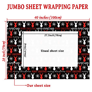 ZINTBIAL Birthday Wrapping Paper for Boys Girls Kids Baby Shower - Gift Wrapping Paper with Happy Birthday Words, Rainbow Stripe, Colorful Streamers - 20 x 29 Inches per Sheet (8 Folded Sheets), Recyclable, Easy to Store, Not Rolled