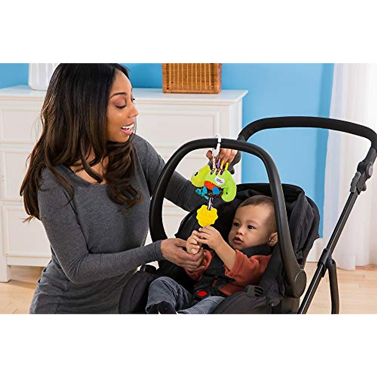 Diono Monterey 2XT Latch 2 in 1 High Back Booster Car Seat with Expandable Height & Width, Side Impact Protection, 8 Years 1 Booster, Blue