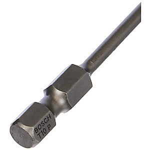Bosch 2607001648 89 mm Extra Hard Screwdriver Bit for T10 Internal Torx