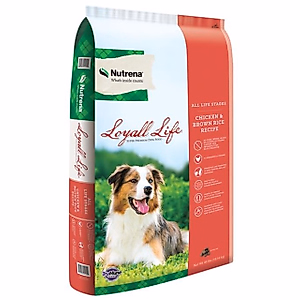 Nutrena Loyall Life All Life Stages Chicken and Rice Dog Food (40 Pounds), 1 Count (Pack of 1)