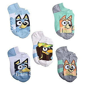 Bluey Baby Boys' Kids Socks, Blue, Small