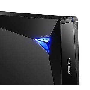 ASUS Powerful Blu-ray Drive with 16x Writing Speed and USB 3.0 for Both Mac/PC Optical Drive BW-16D1X-U