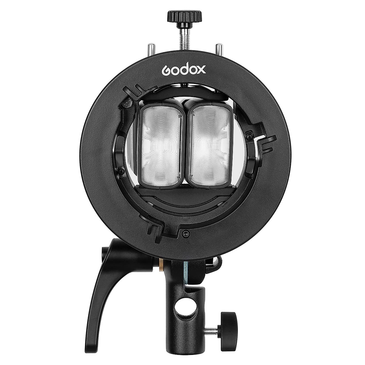 Godox 24x24inch 60x60cm Grid Strip Softbox with S2 S-Type Speedlite Bracket Bowens Mount for Godox V1 Series, AD200Pro, AD200, AD400Pro, V860II, TT350 Series Flash Speedlites