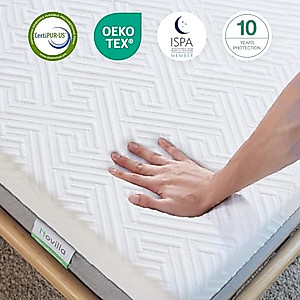 Novilla Full Size Mattress, 8-Inch Gel Memory Foam Mattress for Pressure Relief, Enhanced Support & Plush Comfort, Full Bed in a Box, Bliss