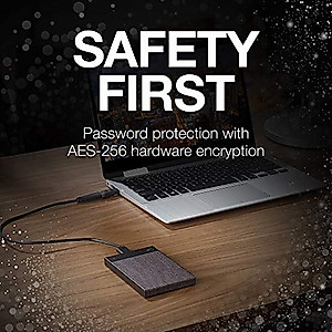 Seagate Ultra Touch HDD 2TB External Hard Drive – Black USB-C USB 3.0, 1yr Mylio Create, 4 month Adobe Creative Cloud Photography plan and Rescue Services (STHH2000400)