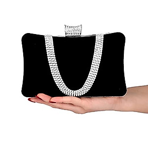 Suede Prom Cocktail Party Wedding Engagement Evening Bag Purse Clutch Pouch