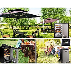 Digital Control Panel for masterbuilt, with LED Digital Display, Compatible with Masterbuilt ESQ30B, ESQ30S, 20070106 and Other Smoker Grill Models，Part Number：990050048