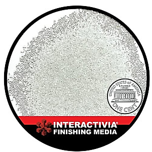 #3 Glass Beads - 19 lb or 8.6 kg - Blasting Abrasive Media (Very Coarse) 20-30 Mesh or Grit - Spec No 3 for Blast Cabinets Or Sand Blasting Guns - Large Beads for Peening and Finishing