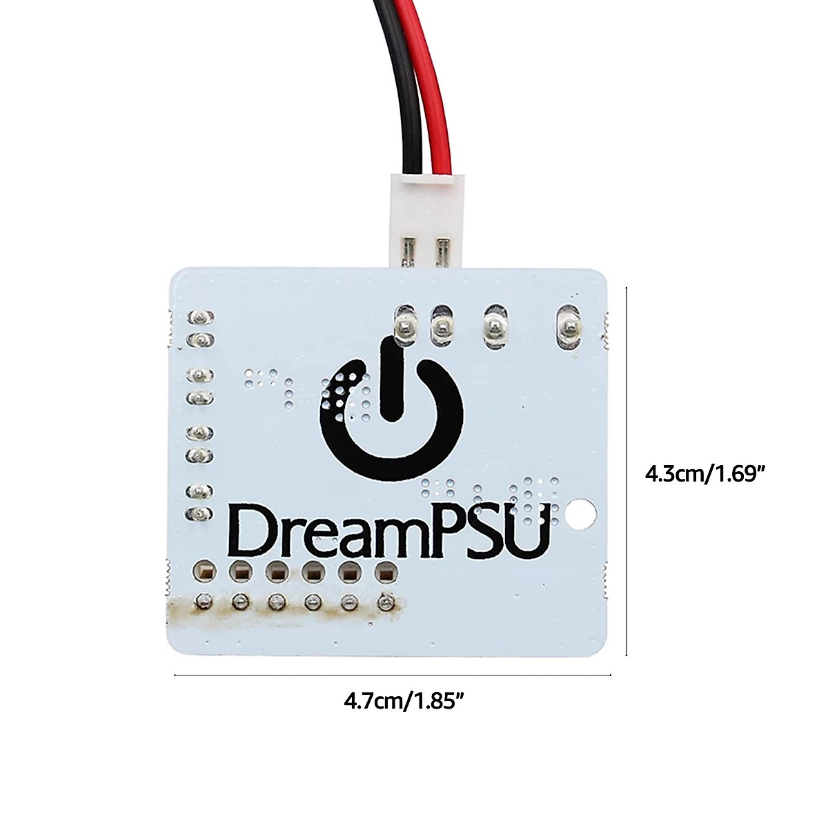 KKirafairy 12V DC Power Supply Board Console Repair Part for SEGA Dreamcast DC DreamPSU, As Picture Show, 4.7*4.3cm