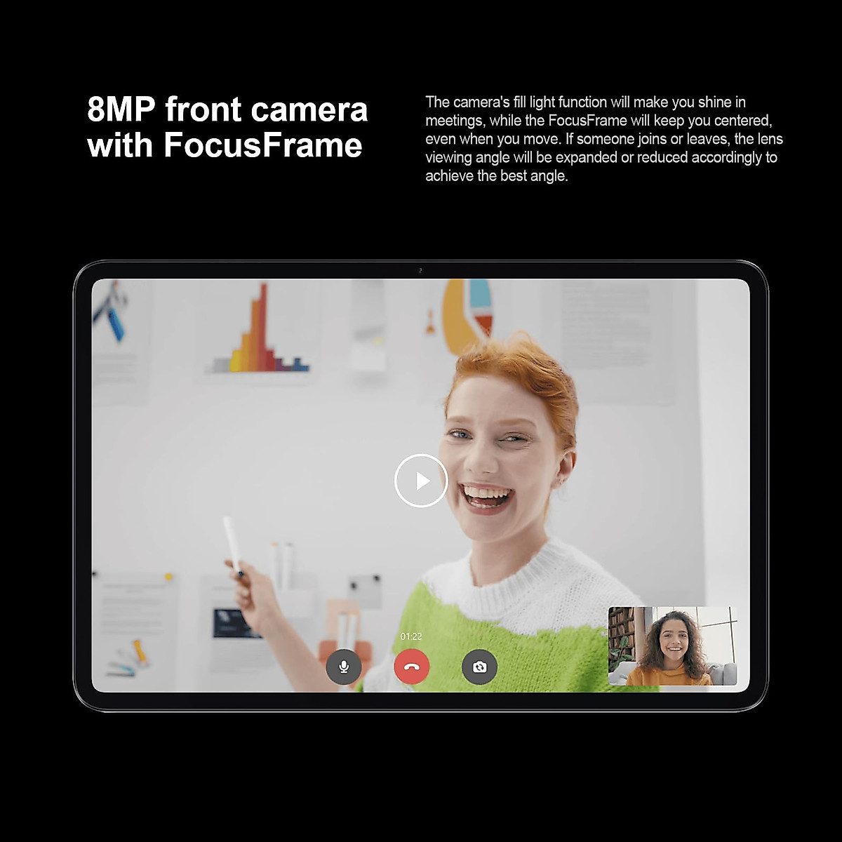 Xiaomi Pad 6 WiFi Version 11 inches 144Hz 8840mAh Bluetooth 5.2 Four Speakers Dolby Atmos 13 Mp Camera + Fast Car 51W Charger Bundle (Gravity Gray, 128GB+8GB)