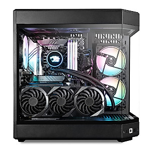 iBUYPOWER - Y60 Gaming Desktop – AMD Ryzen 9 7900X – 32GB DDR5 Memory – NVIDIA GeForce RTX 4070Ti 12GB – 1TB SSD - Black - Windows 11