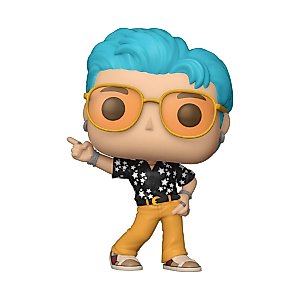 BTS - Dynamite - RM Funko Pop! Vinyl Figure (Bundled with Compatible Pop Box Protector Case), Multicolored, (3.75 inches)
