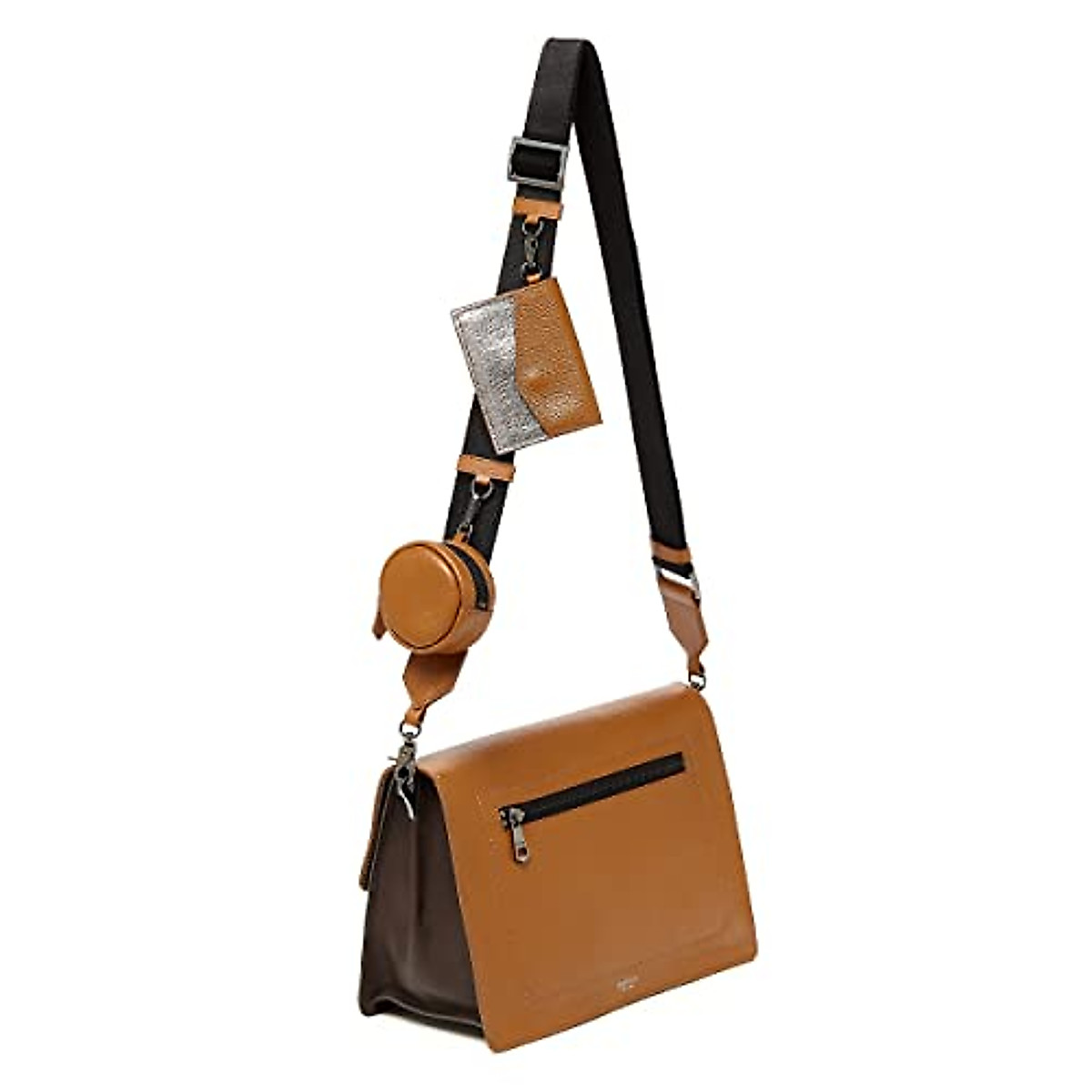 botkier Cobble Hill Flap Satchel (Coffee Combo)