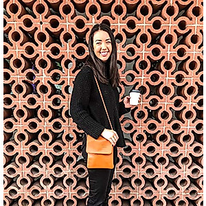 LaGaksta Ashley Very Small Crossbody Bag Leather Tan