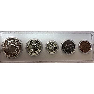 1959 P US Mint Proof Set Comes in Hard Plastic Case Proof