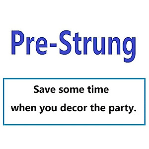 Blukey Holographic Concessions Banner Hanging Bunting String Flag Iridescent White Baseball Football Party Concessions Stand Garland Sports Themed Signs