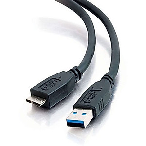 BIPRA OEM SuperSpeed USB 3.0 Cable A to Micro B for WD/Seagate/Clickfree/Toshiba/Samsung External Hard Drives (1.5ft - 50cm - 0.50m)