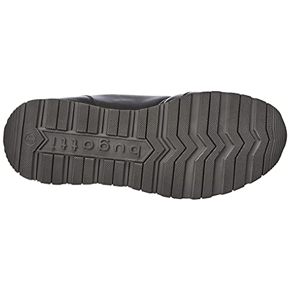 bugatti Men's Low-Top Sneakers, Black, 10.5 Wide