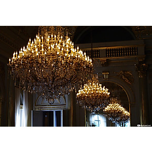 E12 Candelabra LED Bulb 60watt, Frosted LED Chandelier Light Bulbs,Type B 2700k Warm White, Flame Tip,6W Equal 60W,Dimmable for Ceiling Fan,Dining Room,Kitchen Fixture (6 Pack) (6w-2700k(warm White))