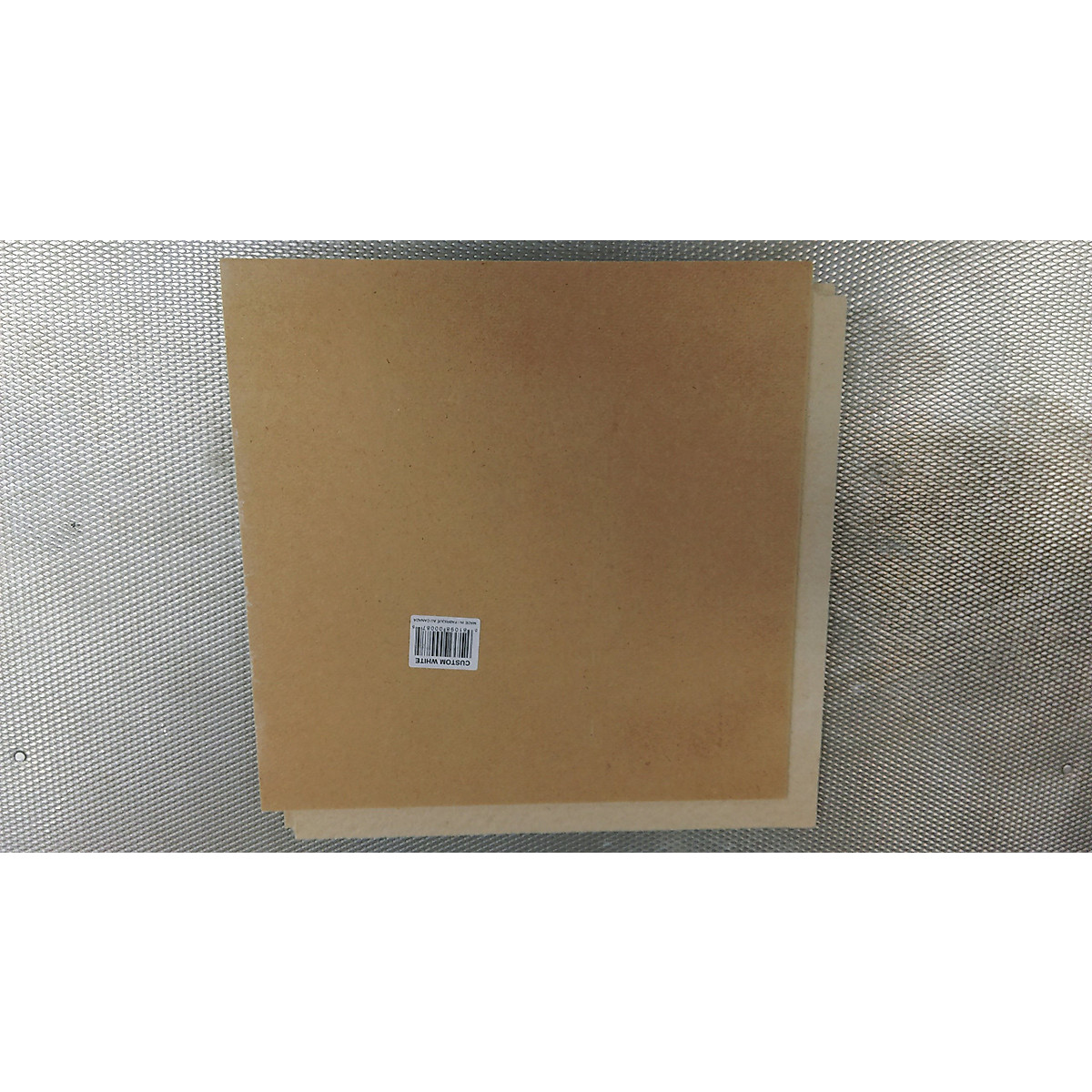 USG 4290 12" x 12" White Smooth Wood Fiber Tongue & Groove Ceiling Tile - Quantity 24