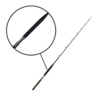 EatMyTackle Intimidator - 6ft. 10in. Fishing Rod | 30-50 lb. Heavy/Fast Action