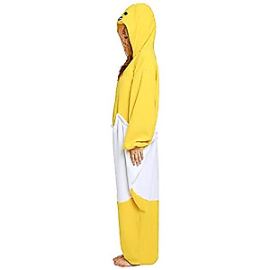 SAZAC Gudetama Sanrio Kigurumi - Onesie Jumpsuit Halloween Costume