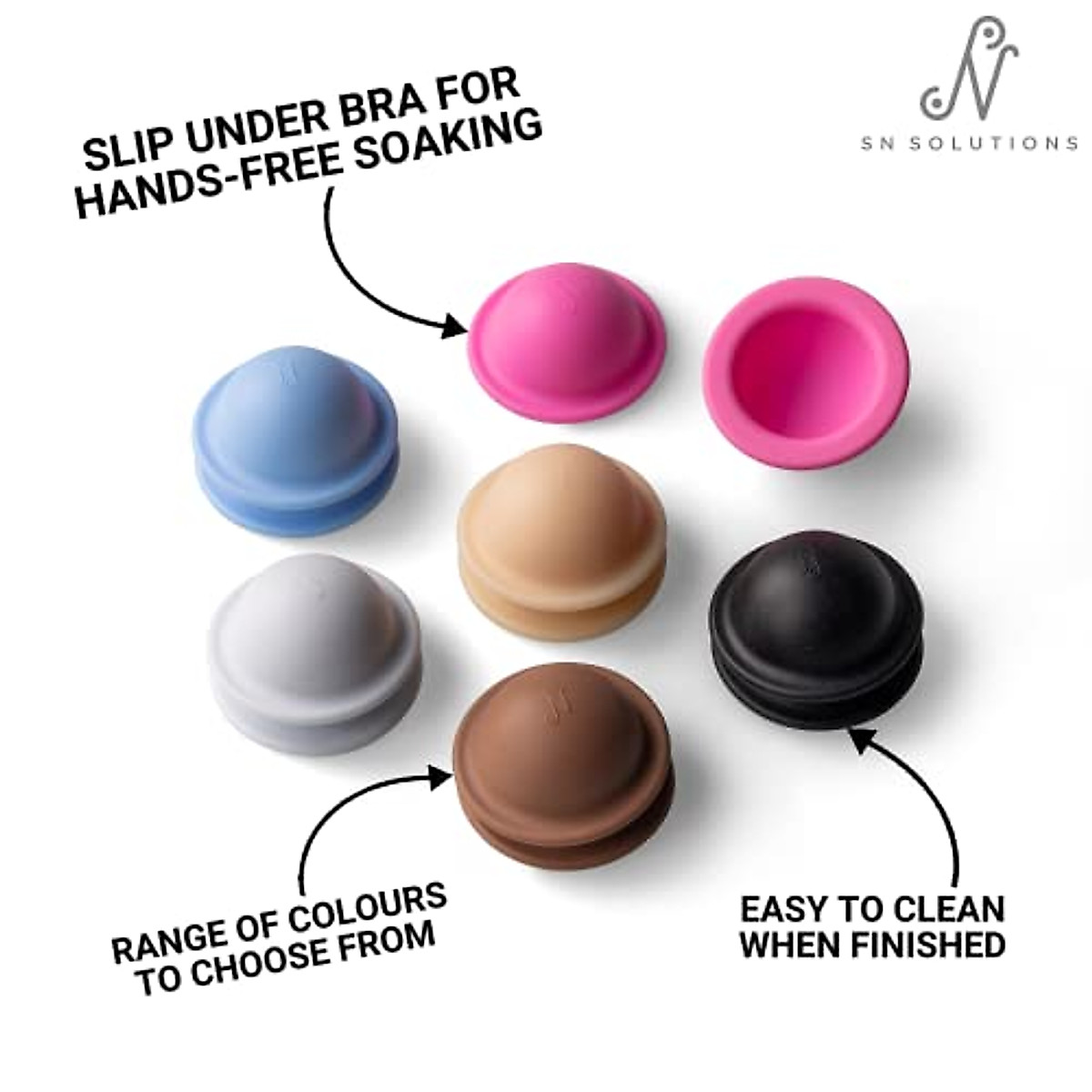 SN Solutions Nipple Piercing Cleaner - Nipple Piercing Aftercare for Use with Saline Solution Spray or Other Piercing Cleaning Solution - Nipple Piercing Kit for Women