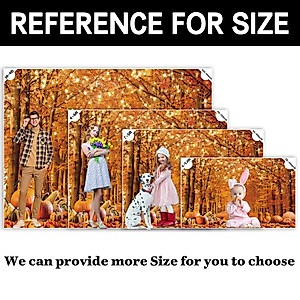 Swepuck 7x5ft Fall Photography Backdrop Autumn Maple Leaves Pumpkin Friendsgiving Background Thanksgiving Party Supplies Farm Harvest Banner Photo Booth