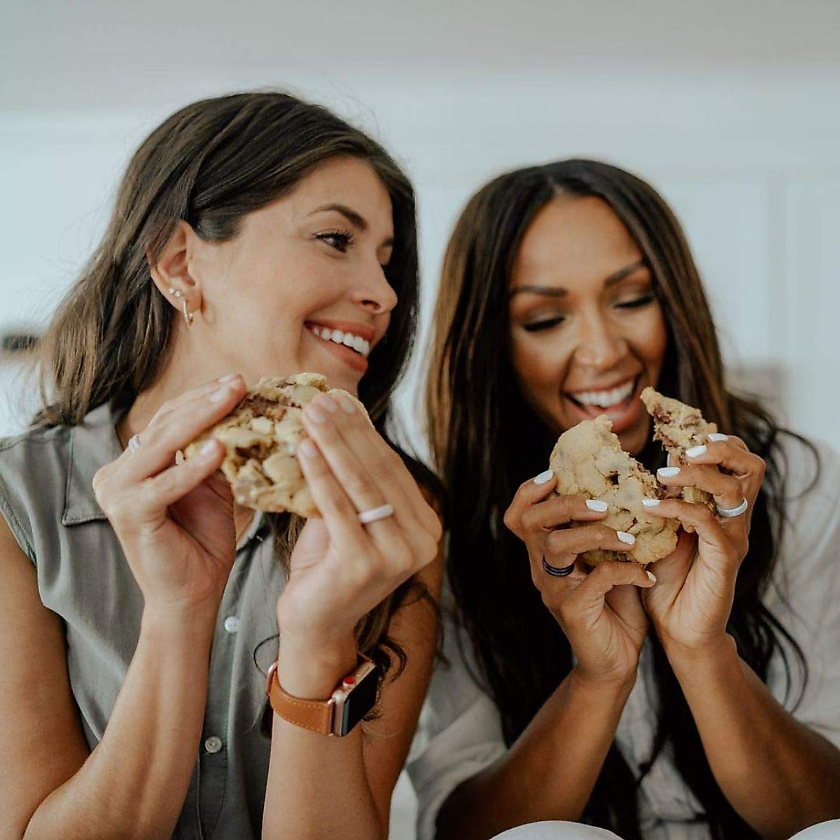 Enso Rings Thin Elements Silicone Ring Infused with Precious Elements – Stackable Wedding Engagement Band – 4.3mm Wide, 1.75mm Thick (Platinum, 10)