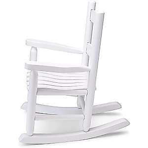 Mint Bucket Brands Emilie Children’s Rocking Chair by Troutman Chair Company, Indoor & Outdoor Rocking Chair for Nursery - Ages 9 Months Old with Supervision up to 3 Years Old, Natural Finish