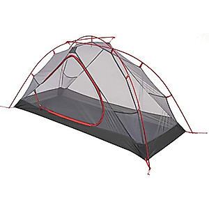 ALPS Mountaineering Helix 1-Person Tent, Charcoal/Red
