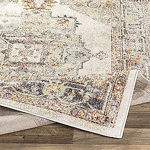 Artistic Weavers Solk Vintage Medallion Area Rug,8'10" x 12',Khaki