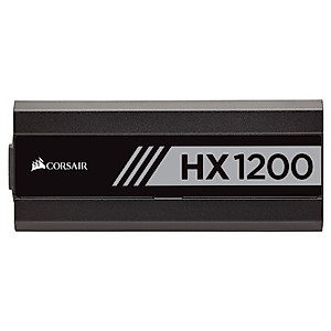 Corsair CP-9020140-UK HX1200 1200 W 80+ Platinum Fully Modular Power Supply Unit - Black