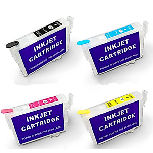 Bangin' Meats 212XL No Chip Refillable Ink Cartridges for WF-2850 XP-4100 Printer