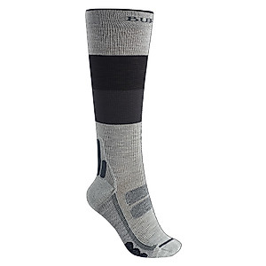 Burton Women's Performance + Ultralight Compression Socks, True Black, ML