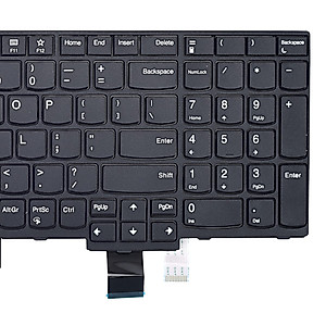 Replacement Keyboard for Lenovo Thinkpad T580 T570 P51S P52S Laptop Without Backlit US Layout P/N: 01HX259 01HX219 SN20P41521