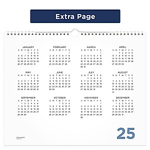 2024 AT-A-GLANCE® Monthly Wall Calendar, 15" x 12", January to December 2024, PM8M28