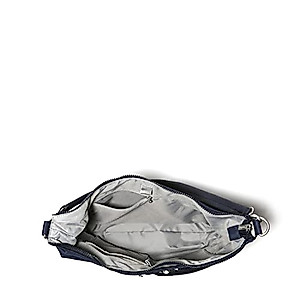 Baggallini Bowery Large Half Moon Hobo French Navy One Size