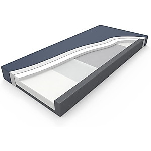 Mielmooncare 5-Inch Waterproof No-Springs Bed Mattress Eco-Barrier,Clean&Body,Supportive Spinal,Indoor-Outdoor Friendly,Flippable,One Breeze Comfort (5", Twin 39x74)