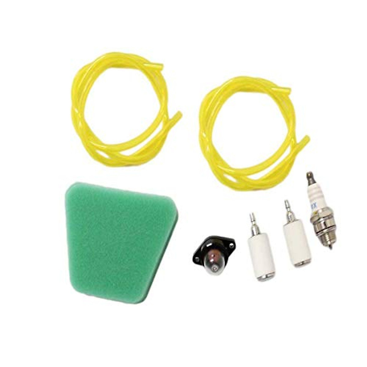 New Pack of 530037793 Air Filter 530095646 Fuel Filter 188-513 530071835 Primer Bulb Fuel Line Spark Plug Kits For Poulan Craftsman Chainsaw