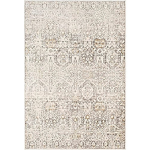 Mark&Day Area Rugs, 2x3 Geelbroek Traditional Tan/Ivory Area Rug, Beige Grey Black Carpet for Living Room, Bedroom or Kitchen (2' x 2'11")