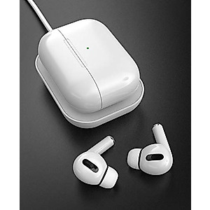 Galvanox AirPods Pro Charger - Wireless Charging Station for Apple AirPod Pro (White)
