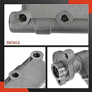 A-Premium Brake Master Cylinder with Reservoir and Cap Compatible with Jeep Vehicles - CJ5 1978-1983, CJ7 1978-1986, Scrambler 1981-1985 - Replaces 5358746, 535974, 58133921, 8983500995