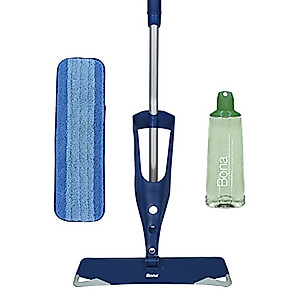 Bona Multi-Surface Floor Premium Spray Mop & Hardwood Floor Cleaner Refill - 128 fl oz & Multi-Surface Floor Cleaner Refill - 128 fl oz - Residue-Free Floor Cleaning Solution