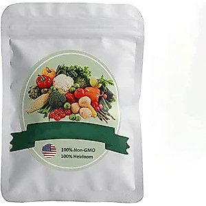 Dichmag 2000+ Kong Xin CAI Seeds - 40+ Grams Green Leaf Vegetable Seeds for Planting Garden - Non-GMO Choy Ong Seeds & 100% Produced in The US